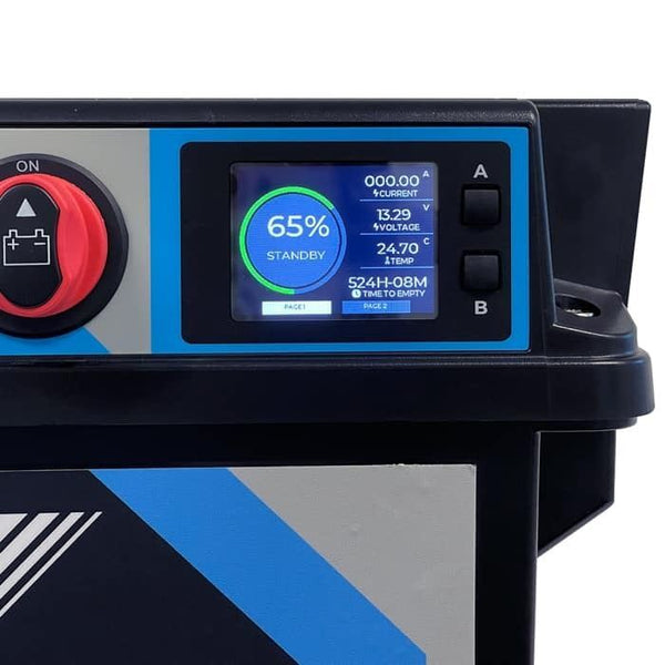 KickAss Portable Lithium Power Station with DCDC Charger & 120AH LiFeP ...