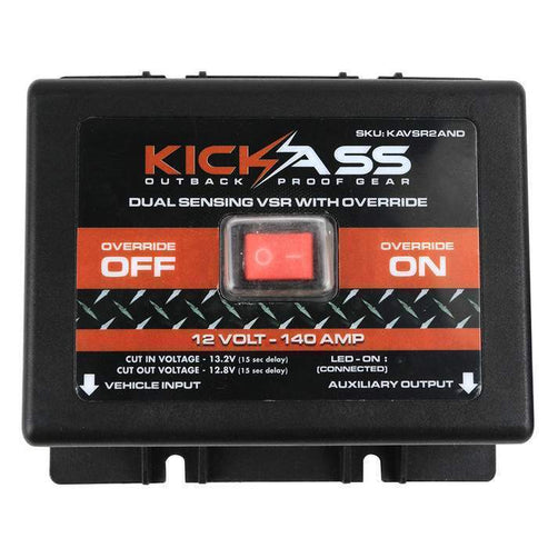 Plug & Play Dual Battery Wiring Kit with Dual Sensing VSR – KickAss ...